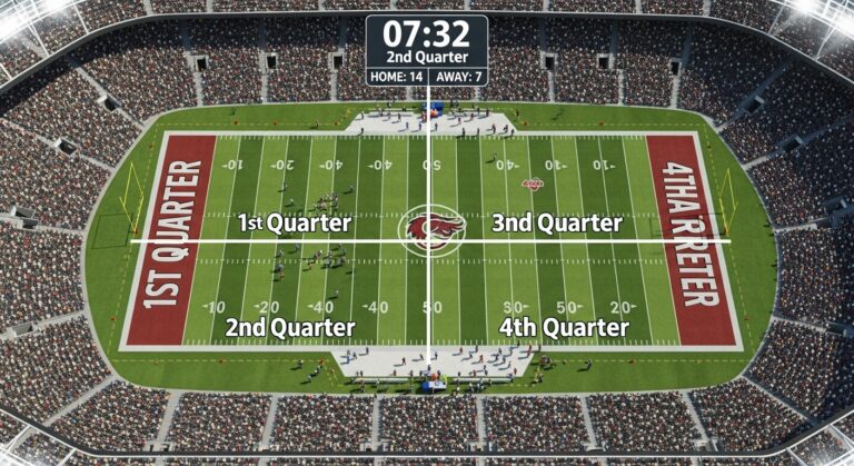 Football Quarters 101: How Many, Lengths, and Clock Rules - Gameday Beat