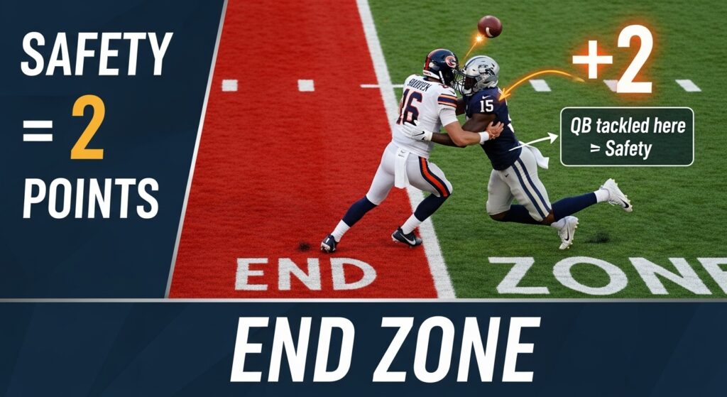 What Is a Safety in Football? NFL Plays to Know - Gameday Beat