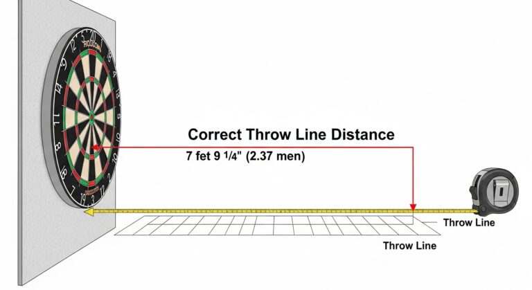 Darts Distance: The Perfect Throwing Range Guide - Gameday Beat